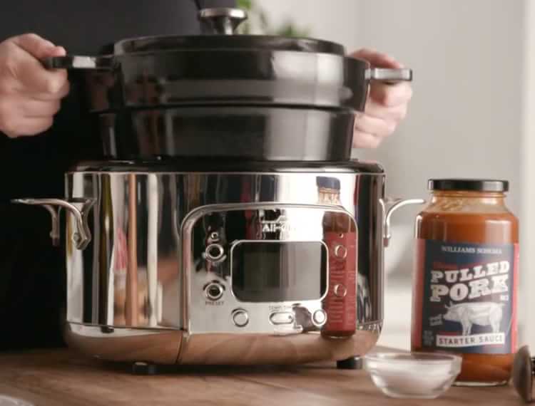 All-Clad Cast Iron Electric Slow Cooker - 5-Qt. | Williams Sonoma