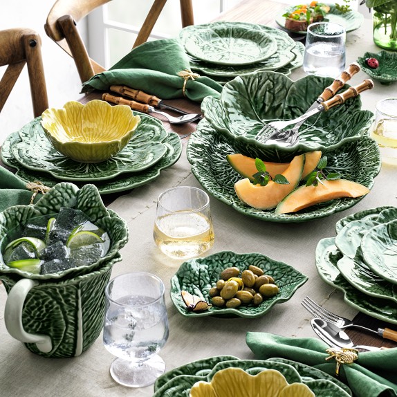 Bordallo Pinheiro Cabbage Appetizer Plate | Williams Sonoma