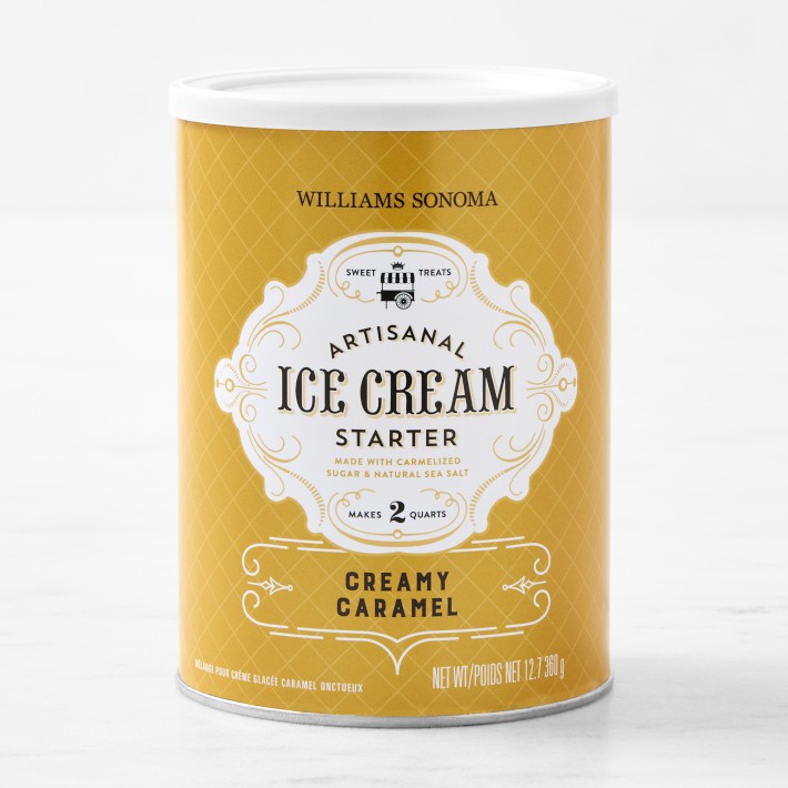 Williams Sonoma Ice Cream Starter - Creamy Caramel | Homemade Ice Cream ...