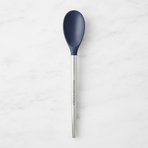 Williams Sonoma Stainless-Steel Silicone Spoon | Williams Sonoma