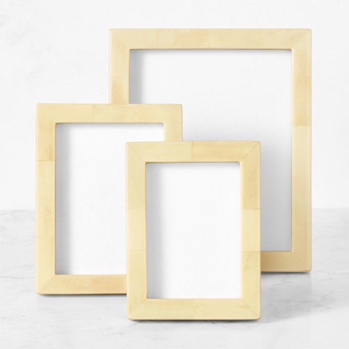 Bone Tile Picture Frames | Williams Sonoma