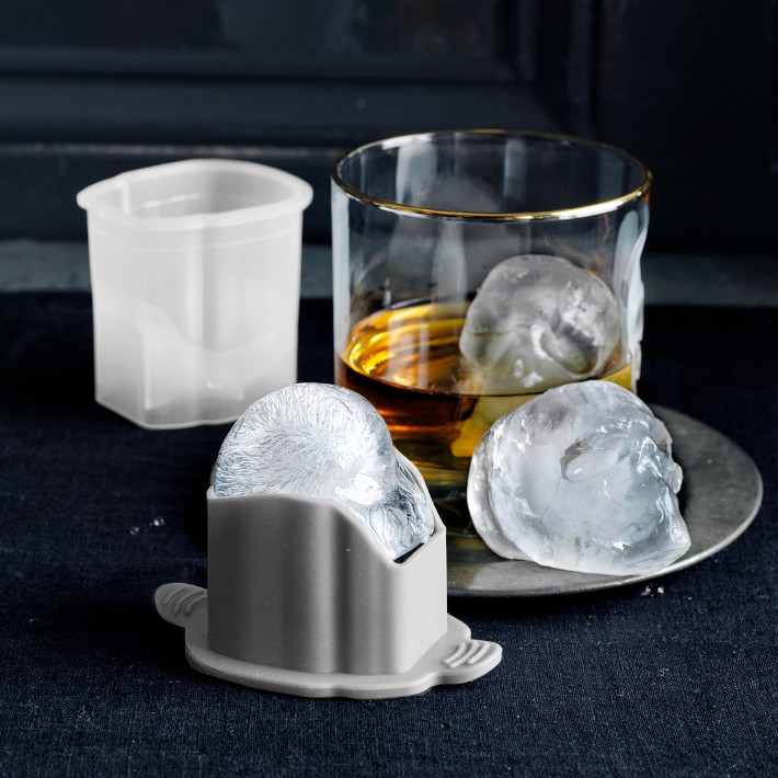 Novelty Skull Ice Mold - Set of 2 | Williams Sonoma