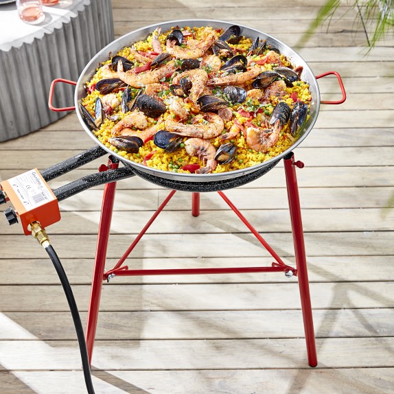 La Paella Model 400 Burner Set with 20" Pan | Williams Sonoma