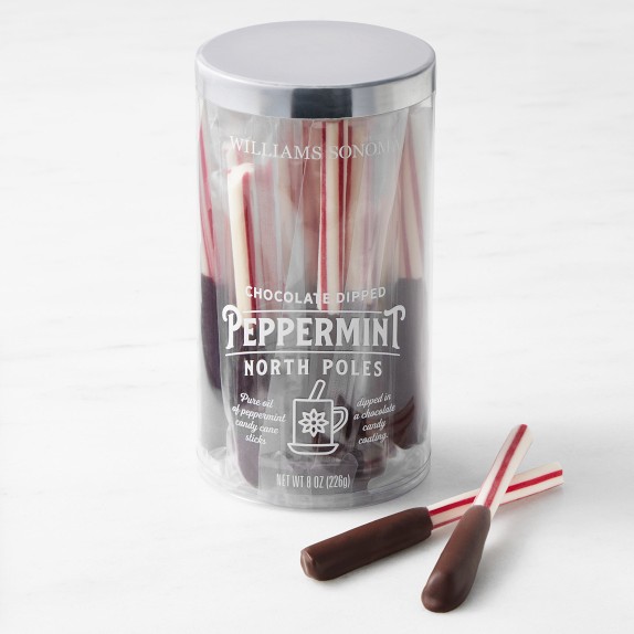 Williams Sonoma Peppermint North Poles | Gourmet Candy | Williams Sonoma