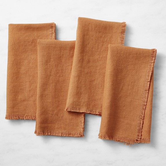 Fringed Cloth Napkins - Set of 4 | Williams Sonoma