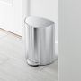 simplehuman™ 6L Semi Round Step Trash Can | Williams Sonoma