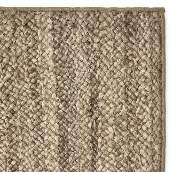 Hand Braided Jute Rug Swatch | Williams Sonoma