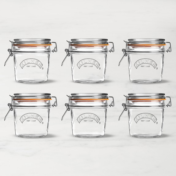 Kilner Round Clip Top Jar, Set of 6 | Williams Sonoma