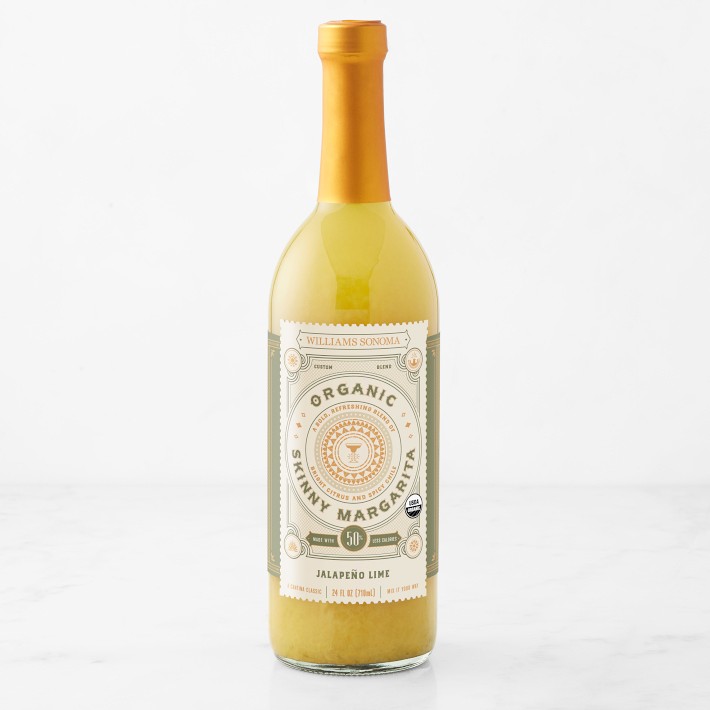 Williams Sonoma Skinny Organic Margarita Mix, Jalapeño Lime | Williams ...