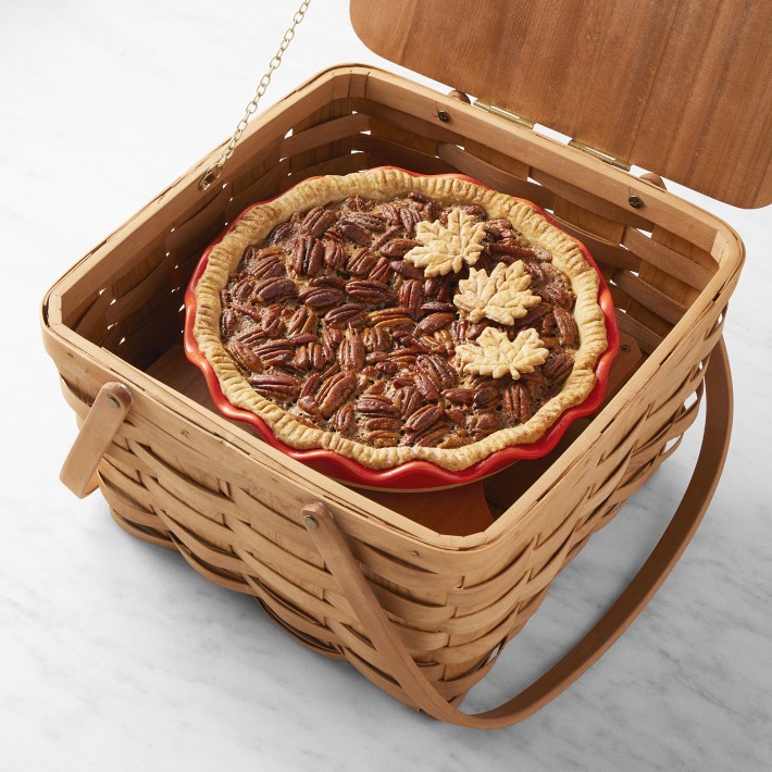 Double Pie Basket with Pie Stand | Williams Sonoma