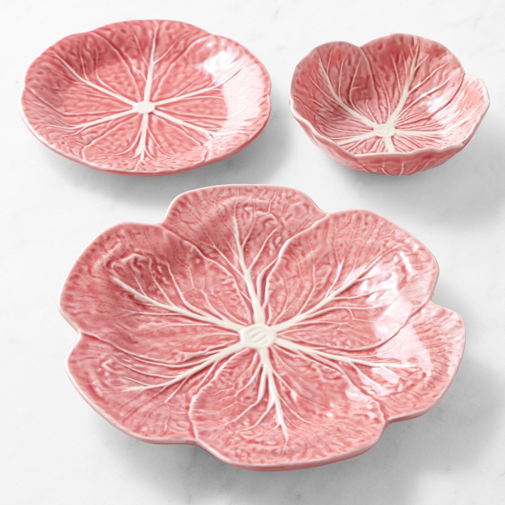Bordallo Pinheiro Cabbage 12-Piece Dinnerware Set | Williams Sonoma