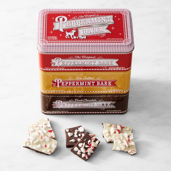 Williams Sonoma Peppermint Bark Sampler | Gourmet Chocolate | Williams ...
