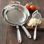 All-Clad 3-Piece Stainless-Steel Strainer Set | Williams Sonoma