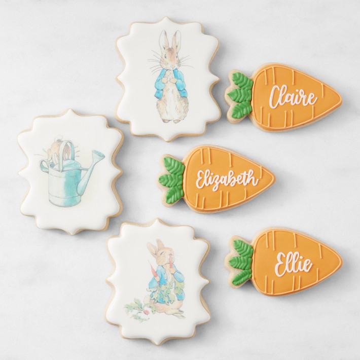 Personalized Peter Rabbit™ Assorted Cookies | Williams Sonoma
