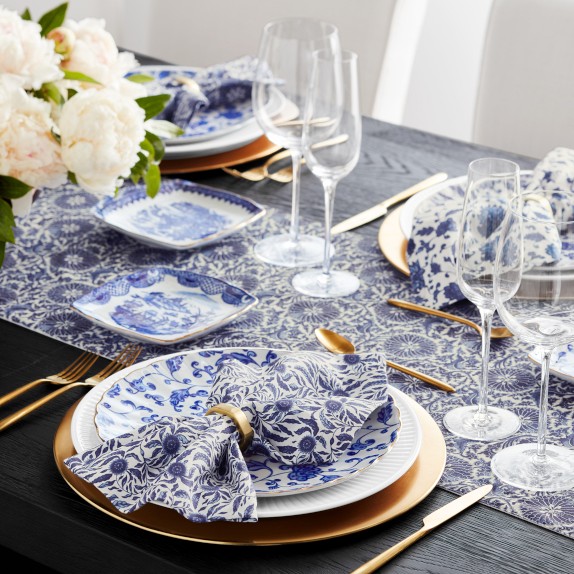 Marlo Thomas x Williams Sonoma Blue Dinnerware Collection | Williams Sonoma
