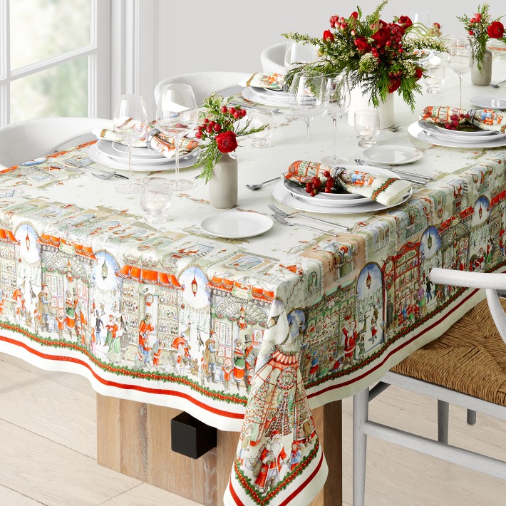 Town Square Tablecloth | Williams Sonoma