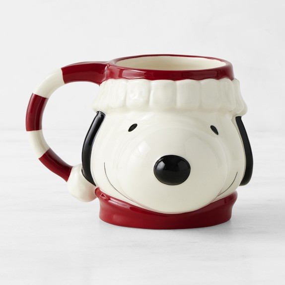 PEANUTS™ x Williams Sonoma Snoopy Figural Mug | Williams Sonoma