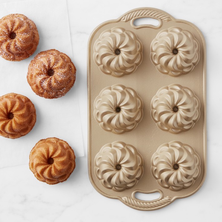 Nordic Ware Nonstick Cast Aluminum Pirouette Bundtlette Pan | Williams ...