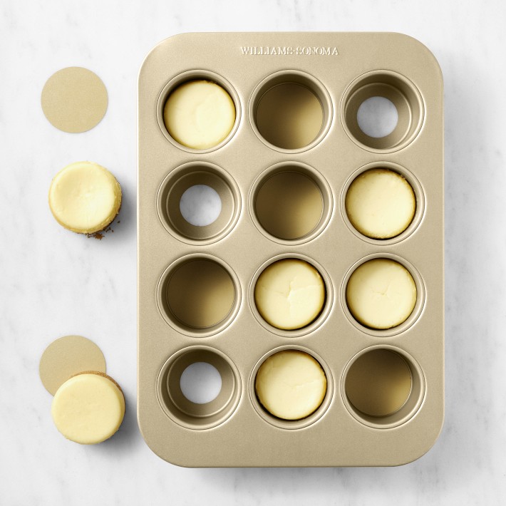 Williams Sonoma Goldtouch® Pro Mini Cheesecake Pan, 12-Well | Williams ...