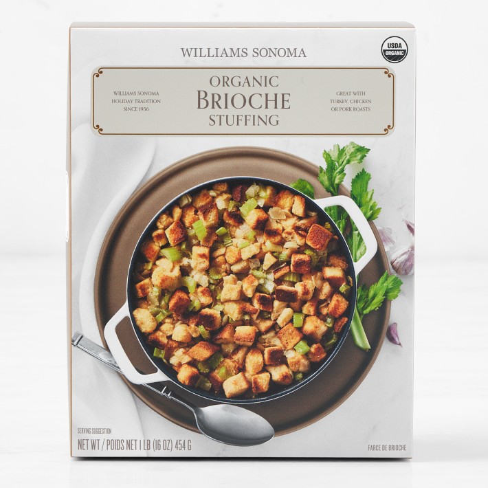 Williams Sonoma Organic Stuffing Mix, Brioche | Williams Sonoma