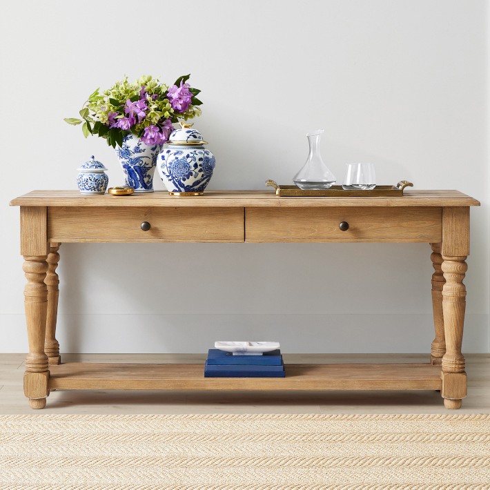 Harvest 2-Drawer Open Hall Console (70") | Williams Sonoma