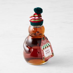 Snowman Maple Syrup | Williams Sonoma