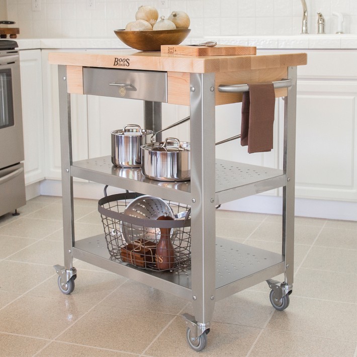 John Boos Cucina Elegante Cart (31") | Williams Sonoma