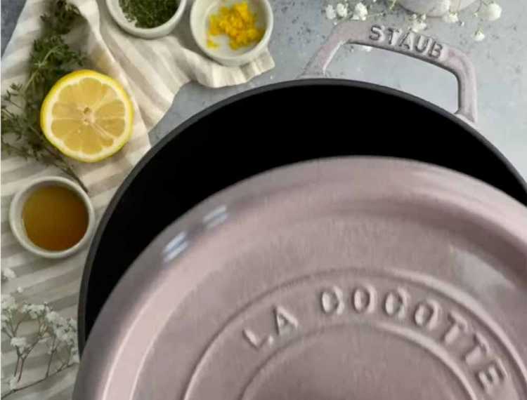 Staub Enameled Cast Iron Round Dutch Oven | Williams Sonoma