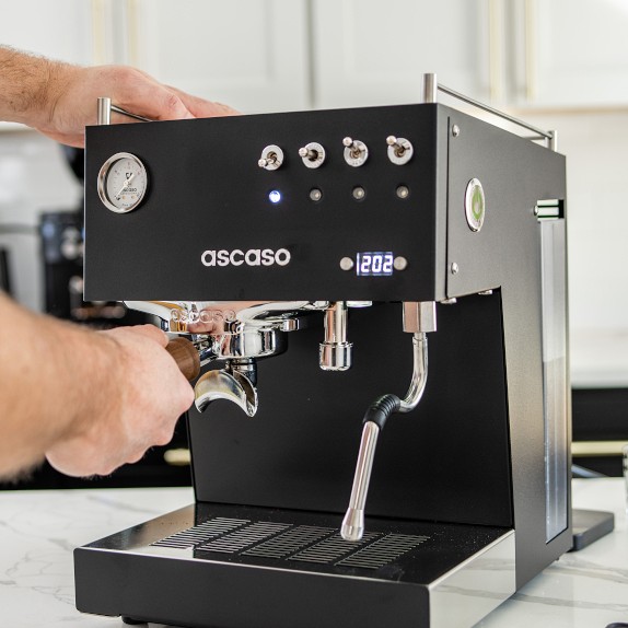 Ascaso Steel DUO Plus Programmable Espresso Machine | Williams Sonoma