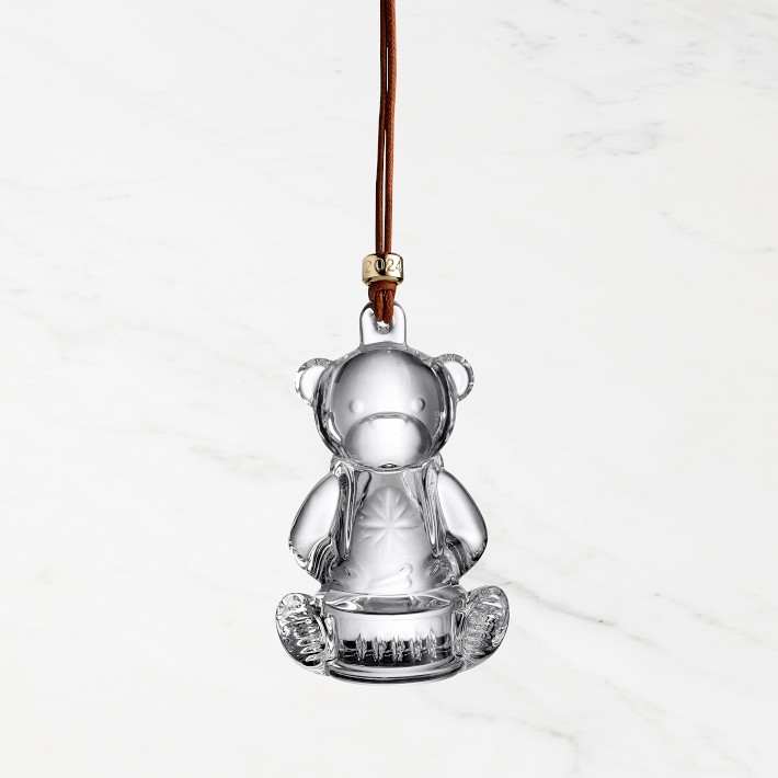 Waterford My First Bear Ornament | Williams Sonoma
