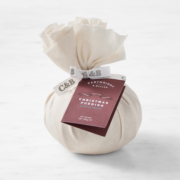 Cartwright & Butler Christmas Pudding in Sack | Williams Sonoma