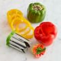 Chef'n Stainless-Steel Pepper Corer | Vegetable Tool | Williams Sonoma