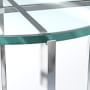 Mercer Glass Side Table | Williams Sonoma