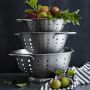 Open Kitchen by Williams Sonoma Stainless-Steel Colanders - Set of 3 ...