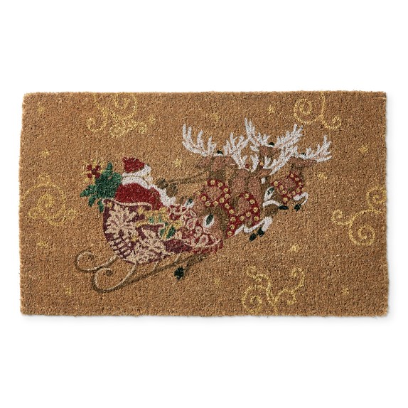 Twas Door Mat | Williams Sonoma