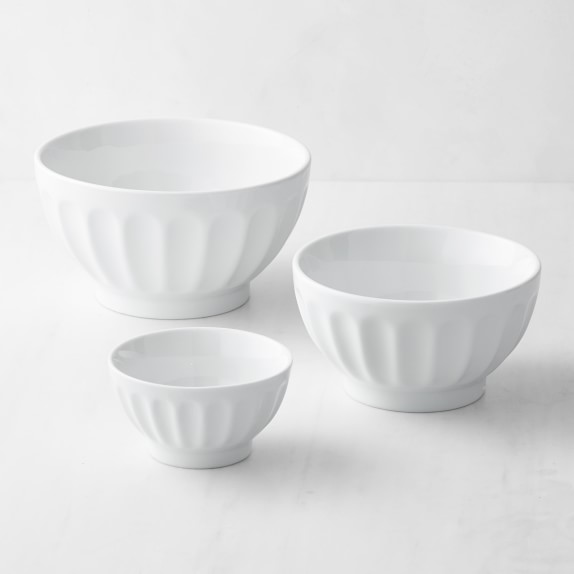 Open Kitchen by Williams Sonoma Faceted Serve Bowls, Set of 3 ...