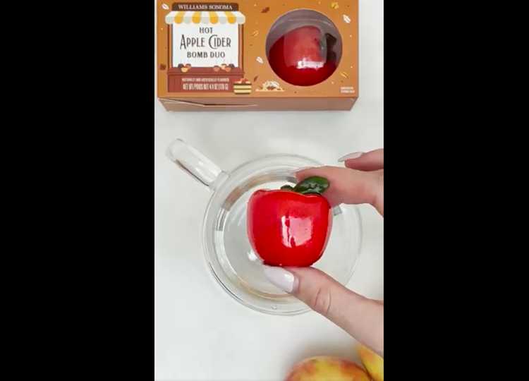 Williams Sonoma Hot Apple Cider Bomb Duo | Williams Sonoma