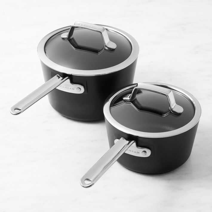 SCANPAN® TechnIQ Nonstick 4-Piece Saucepan Set | Williams Sonoma