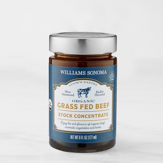 Williams Sonoma Organic Grass-Fed Beef Stock Concentrate | Williams Sonoma