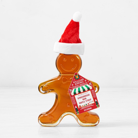 Gingerbread Man Maple Syrup | Williams Sonoma