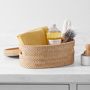 Hold Everything Oval Woven Organization Bin | Williams Sonoma