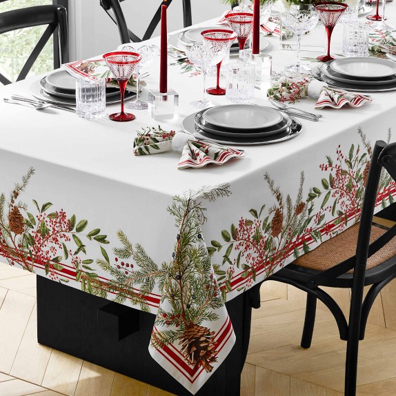 Woodland Berry Tablecloth | Williams Sonoma