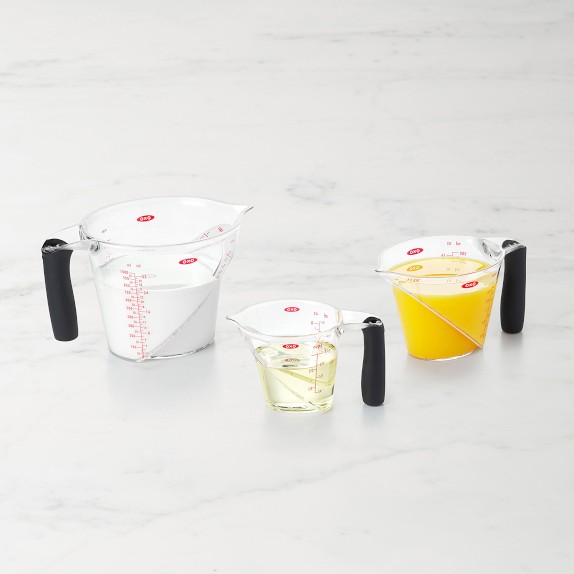 OXO 3-Piece Angled Measuring Cups | Williams Sonoma