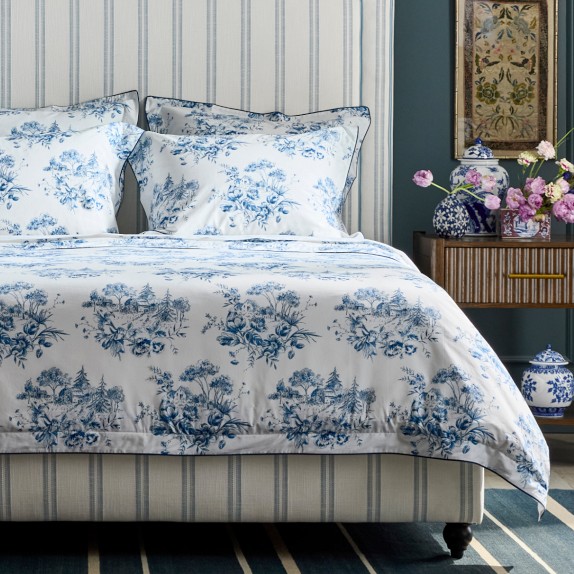 Eloise Toile Duvet Cover & Shams | Williams Sonoma