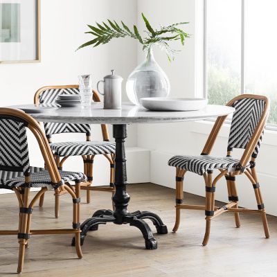 La Coupole Round Iron Bistro Table Kitchen Table Williams Sonoma