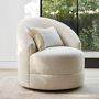 Capri Swivel Chair | Williams Sonoma