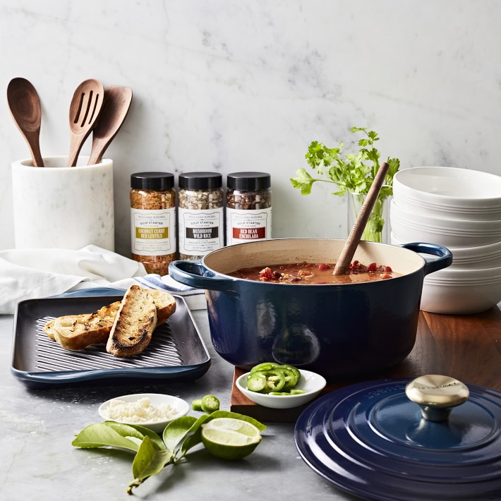 Le Creuset Cast Iron Skinny Grill Pan Williams Sonoma