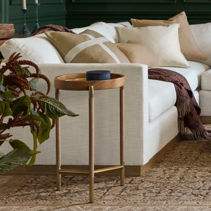 Brass martini side table store