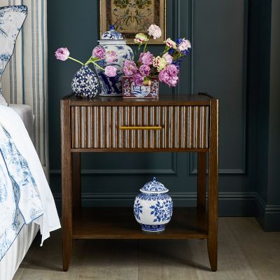 Lewis 1 Drawer Nightstand Bedside Table Williams Sonoma