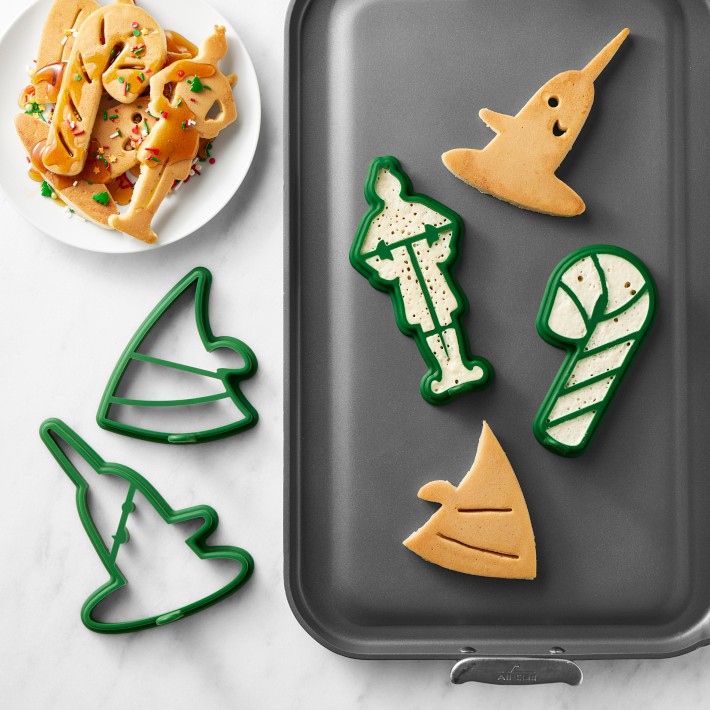 Elf™ Pancake Molds, Set of 4 | Williams Sonoma